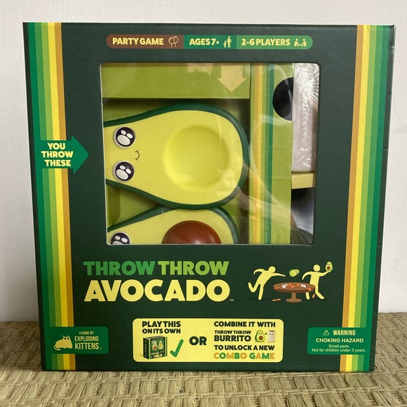 Toys | Throw Throw Avocado Party Game | Poshmark